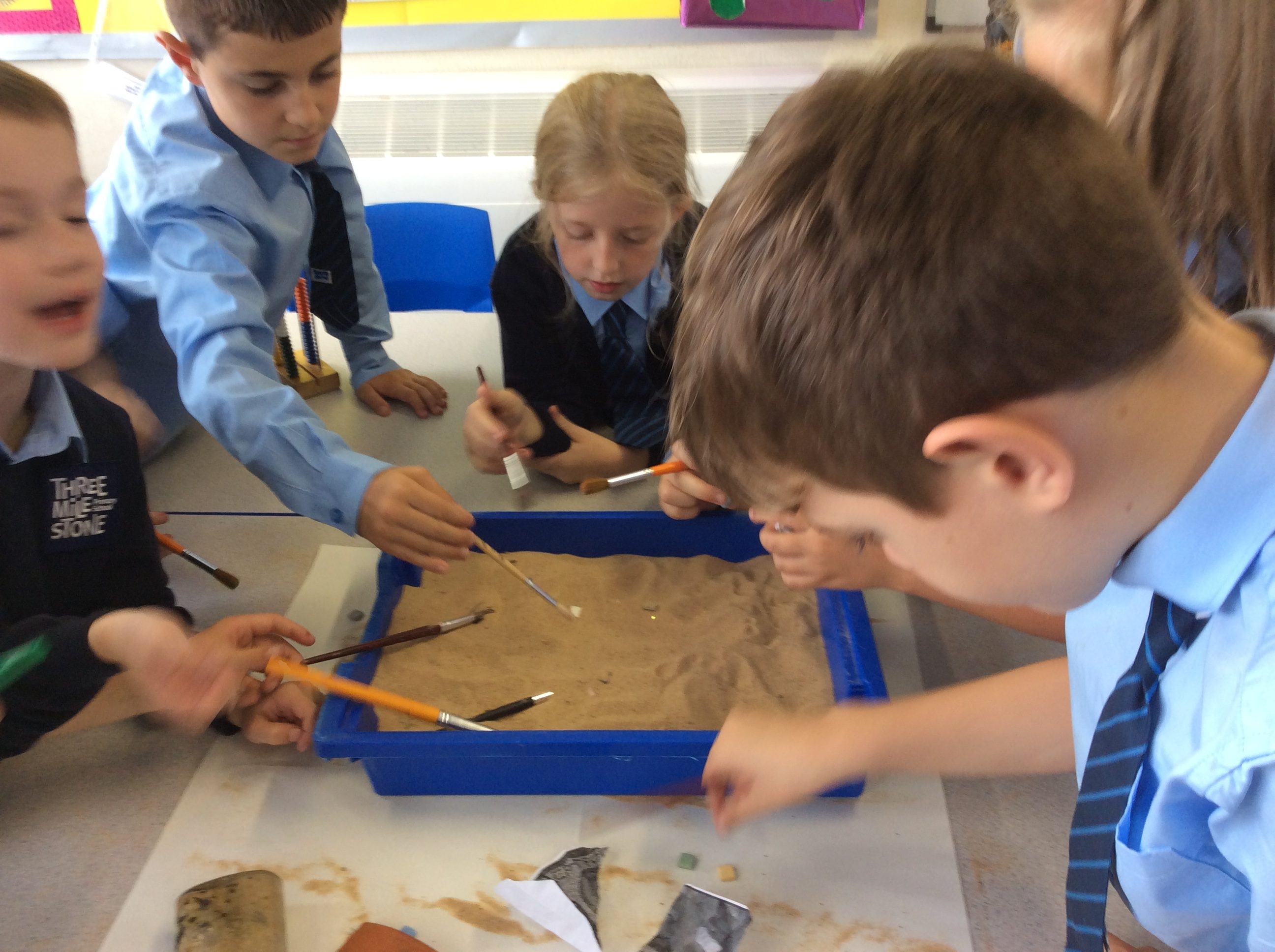 TMS Archeological Dig - Threemilestone Primary School