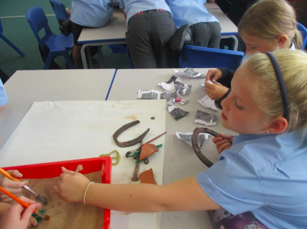 TMS Archeological Dig - Threemilestone Primary School