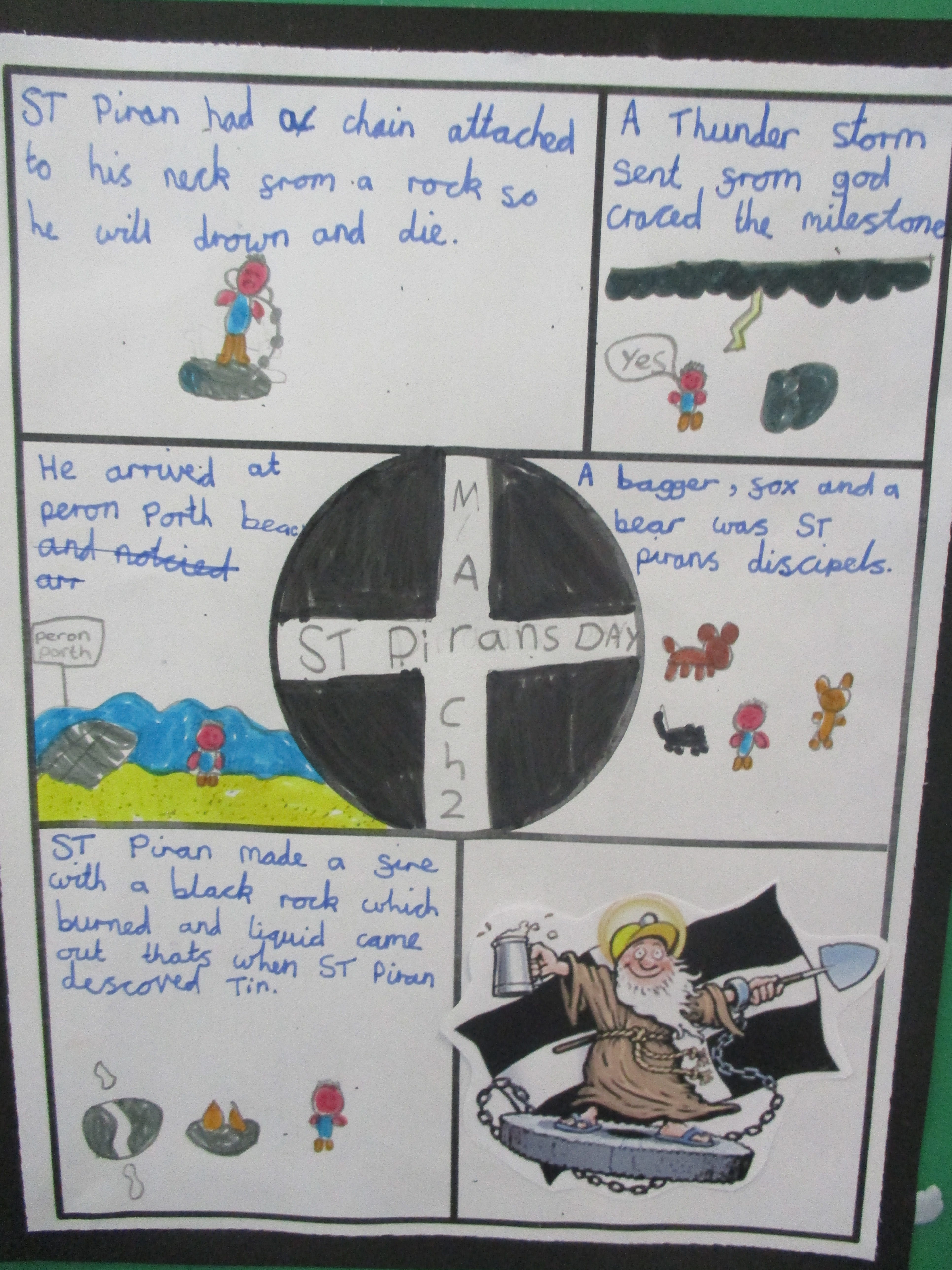 Happy St Piran's Day - Threemilestone Primary School