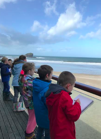 Y4 visit Portreath - Threemilestone Primary School