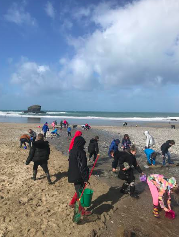 Y4 visit Portreath - Threemilestone Primary School