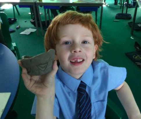 Year 3 Roman Clay masterpieces! - Threemilestone Primary School