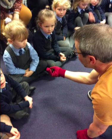 EYFS bat visit! - Threemilestone Primary School