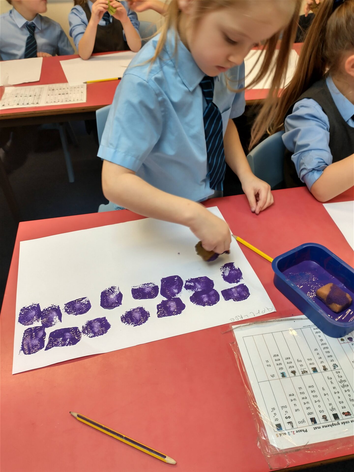 Year One - Andy Warhol Printing - Threemilestone Primary School