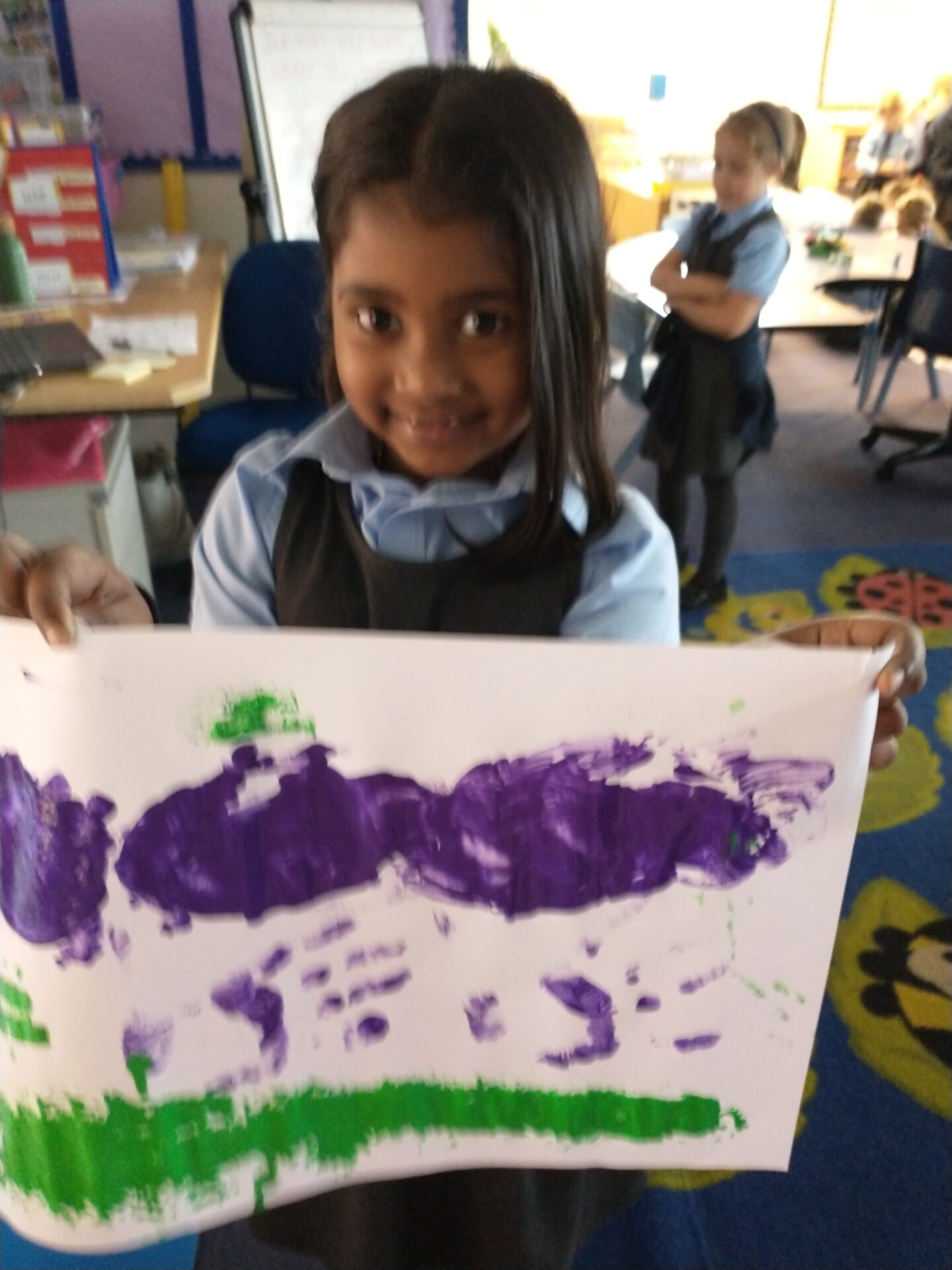 Year One - Andy Warhol Printing - Threemilestone Primary School