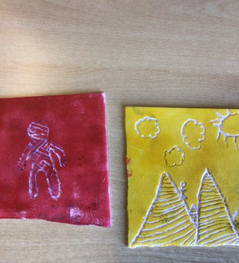Year 4 Relief Printing - Threemilestone Primary School