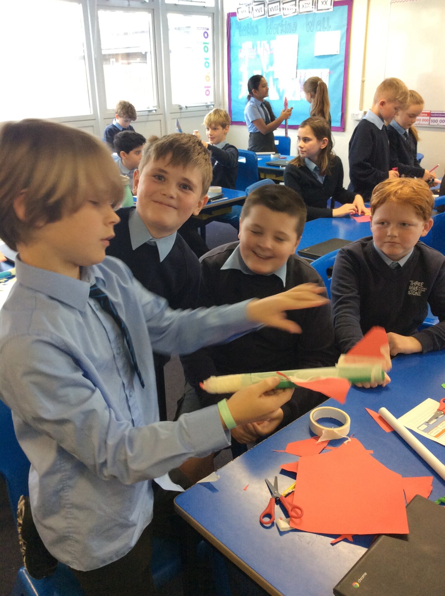 Year 5 Rocket Day! - Threemilestone Primary School