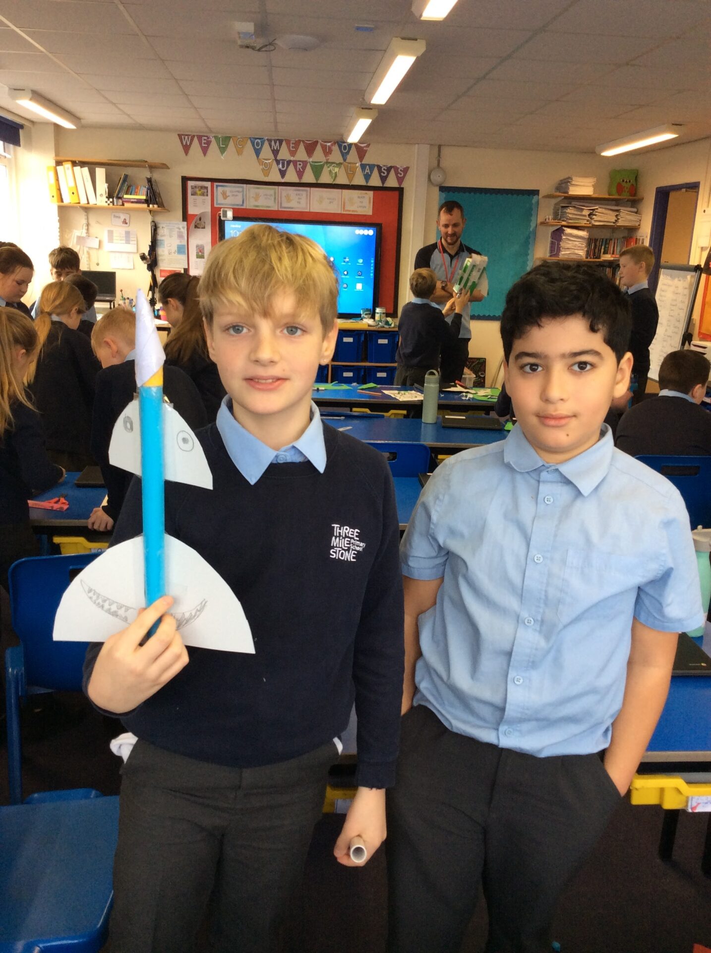 Year 5 Rocket Day! - Threemilestone Primary School