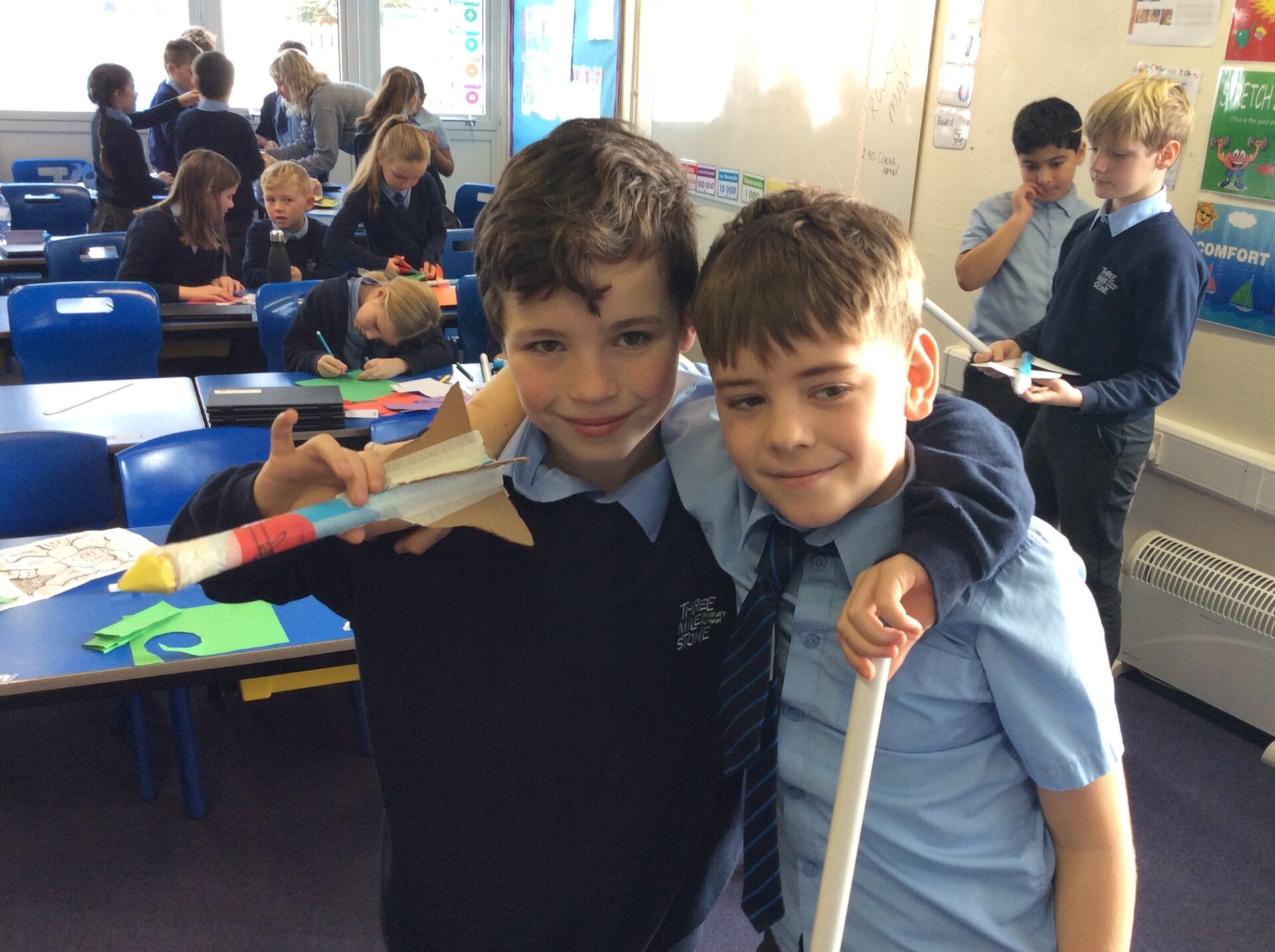 Year 5 Rocket Day! - Threemilestone Primary School
