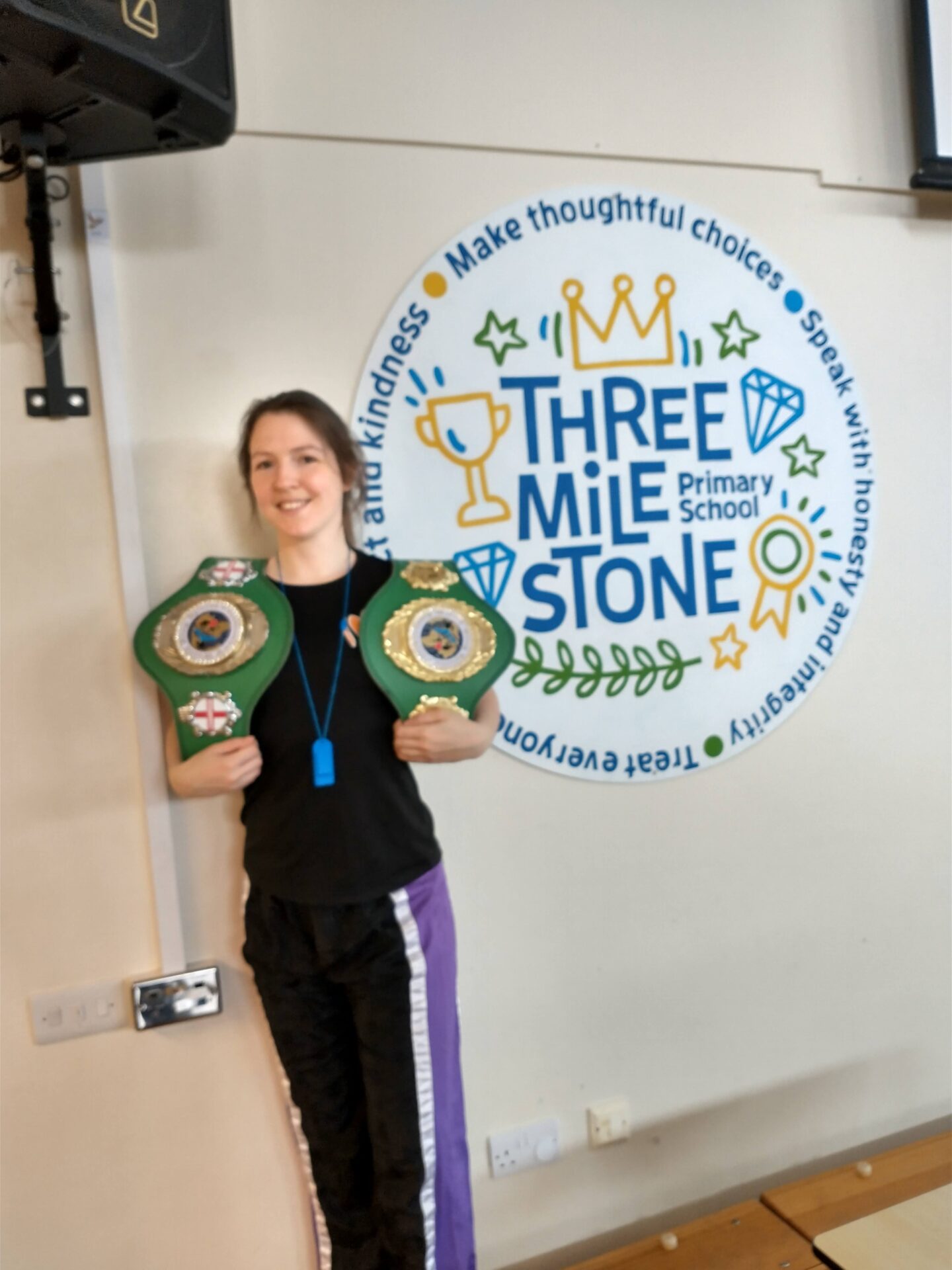 Visit From Jess Roper, Kickboxing Champion! - Threemilestone Primary School