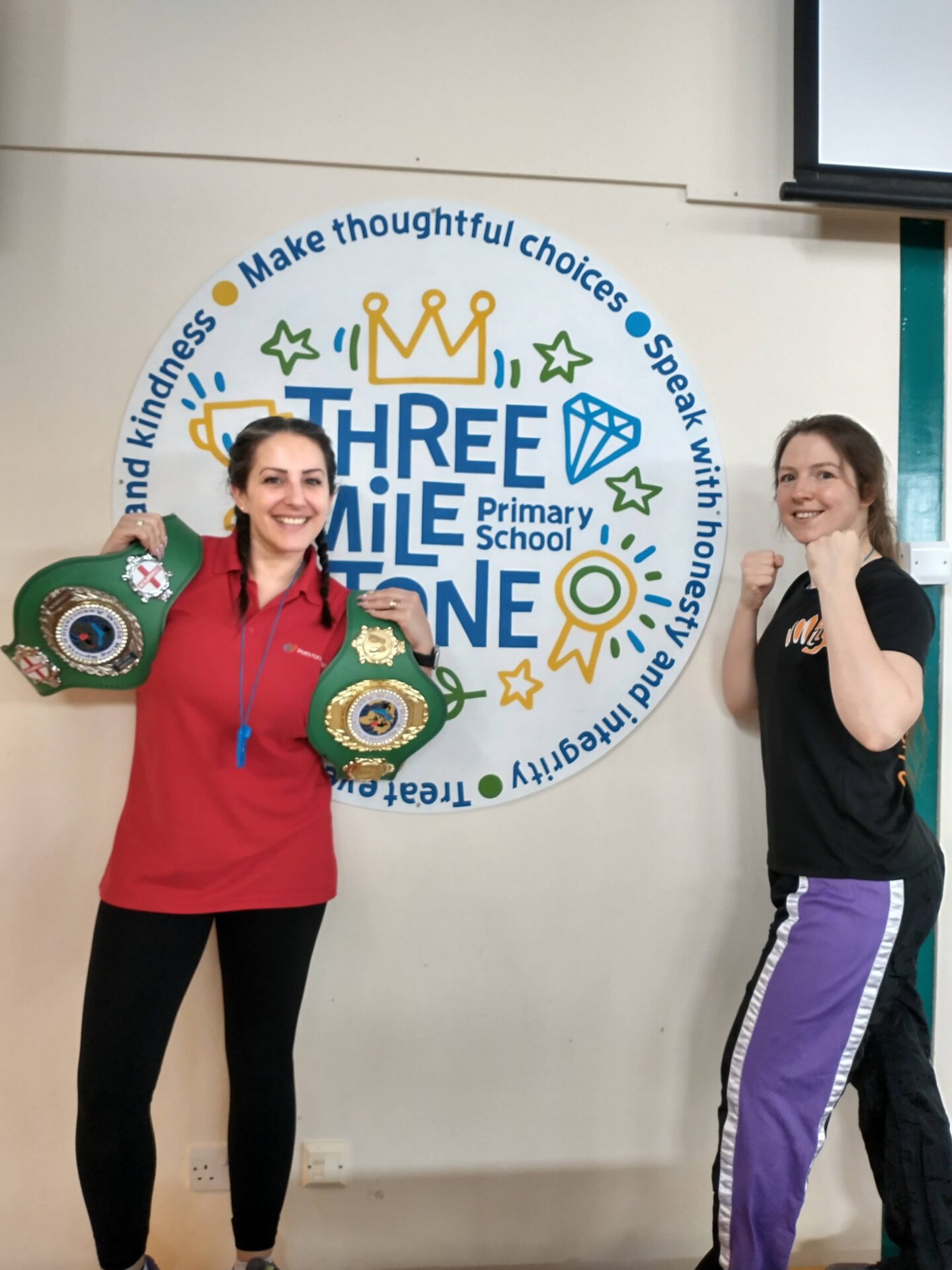 Visit From Jess Roper, Kickboxing Champion! - Threemilestone Primary School