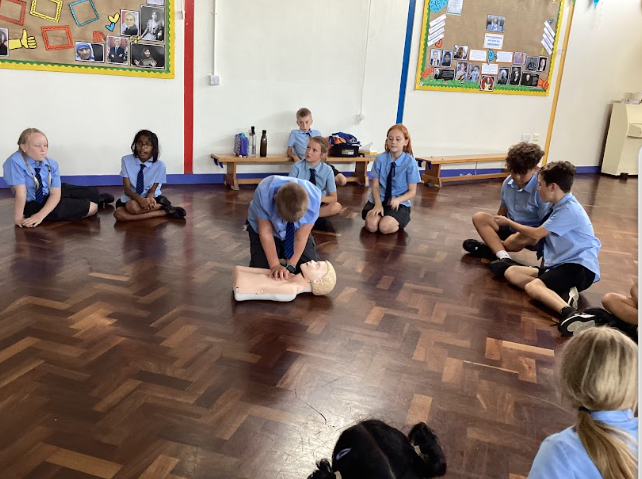 Year 6 - First Aid and CPR Training - Threemilestone Primary School