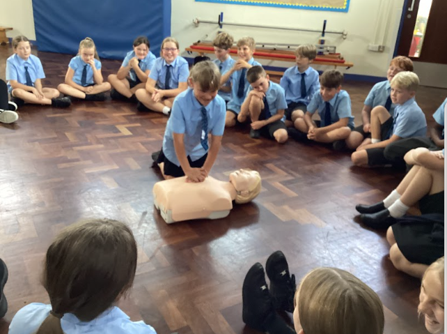 Year 6 - First Aid and CPR Training - Threemilestone Primary School